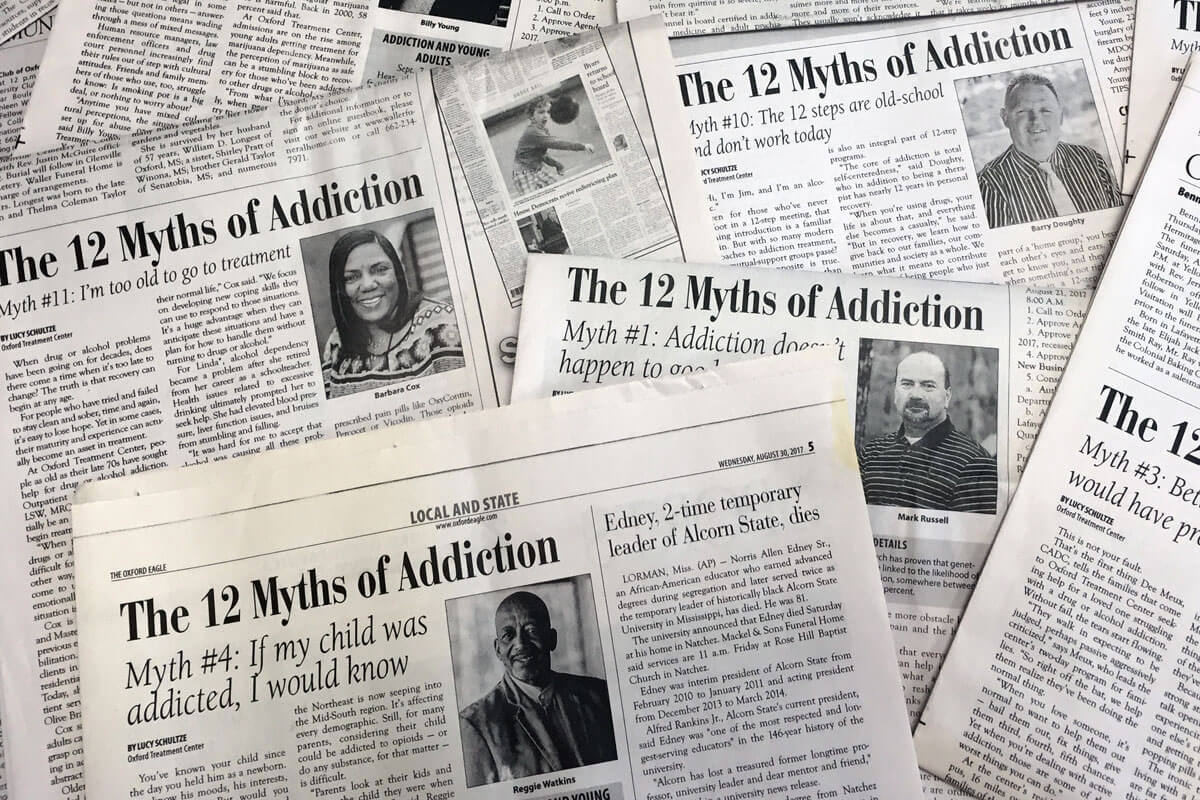 Oxford Treatment Center shares '12 Myths of Addiction' | American ...